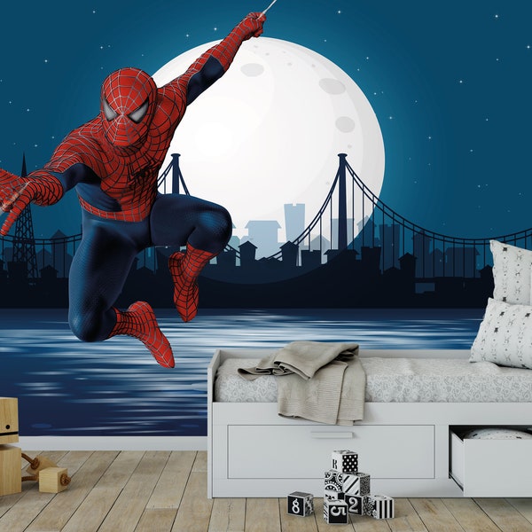 Spiderman Wall Decor - Etsy