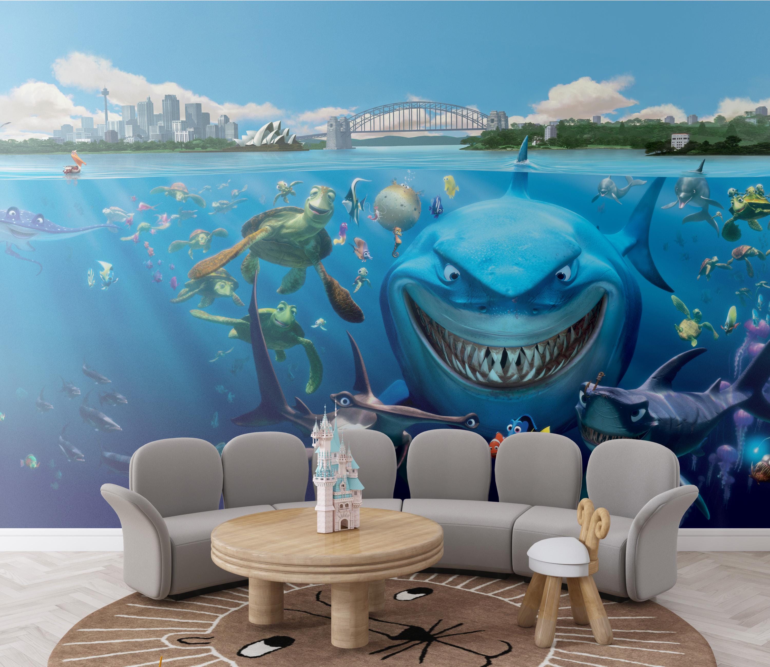 Finding Nemo Peel and Stick Wallpaper: Kid's Wall Mural - Etsy