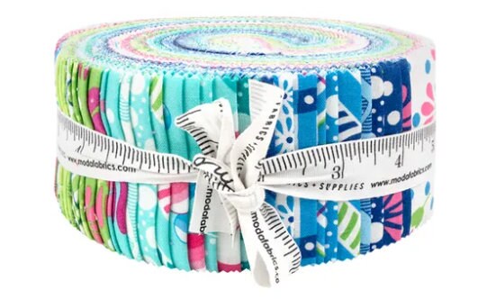 Picnic Pop Jelly Roll Me & My Sister Designs for Moda Fabrics - Etsy