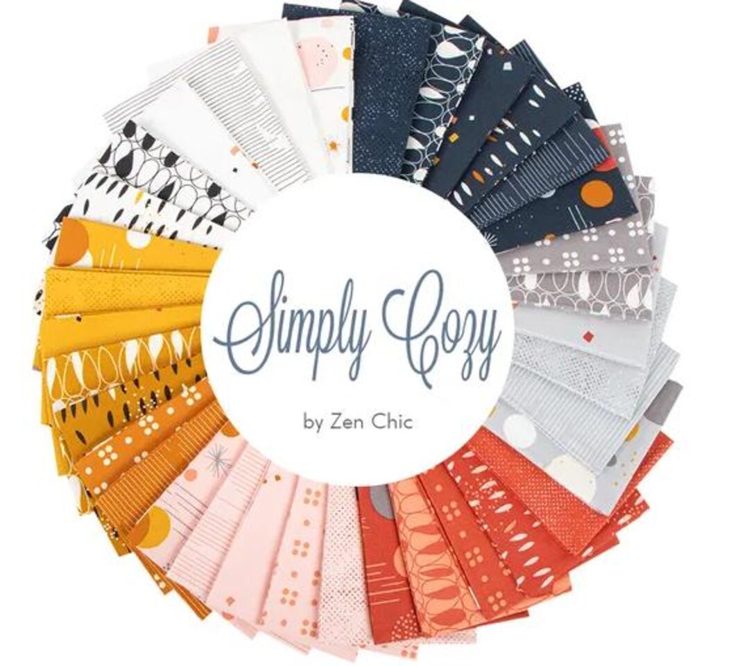 Simply Cozy Fat Quarter Bundle Zen Chic for Moda 35 Skus 1890AB - Etsy