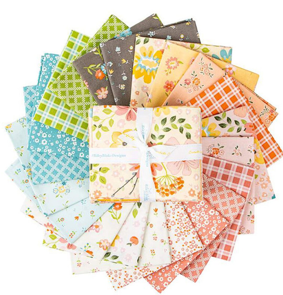 Spring's in Town Fat Quarter Bundle Sandy Gervais for Riley Blake ...