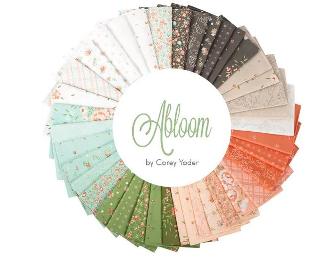 Abloom Fat Quarter Bundle Corey Yoder for Moda Fabrics 39 Sku's 29210AB - Etsy