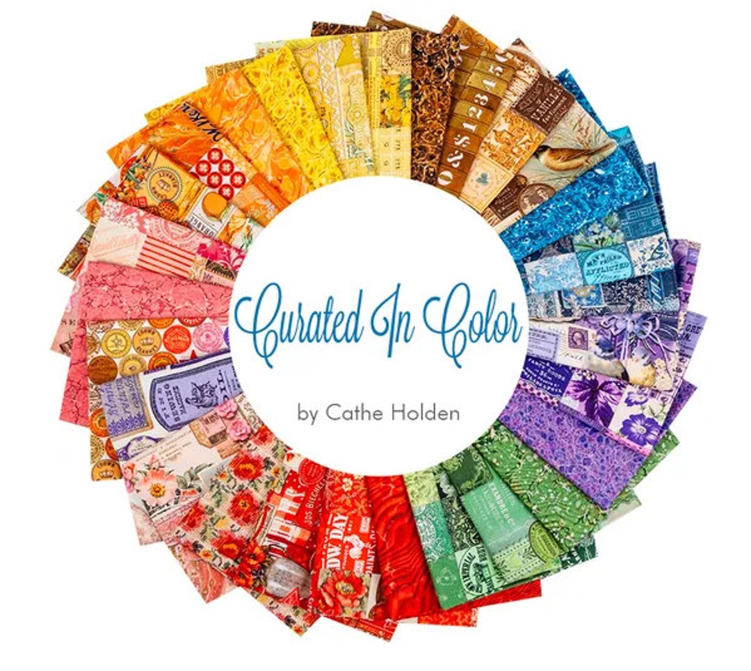 Curated in Color Fat Quarter Bundle Cathe Holden for Moda Fabrics 28 ...