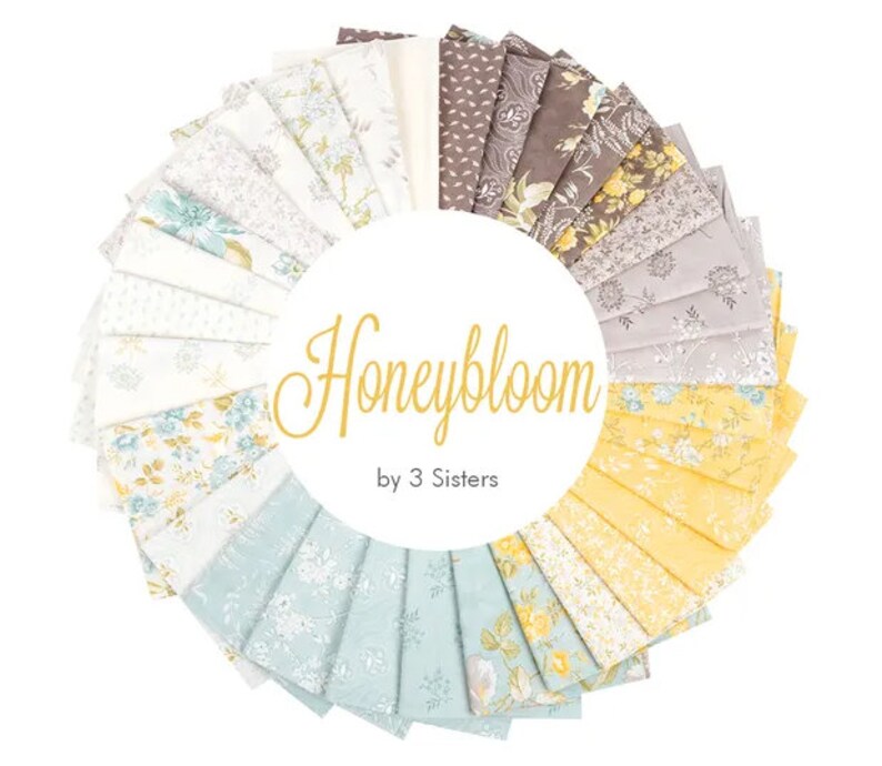 Honeybloom Fat Quarter Bundle 3 Sisters for Moda Fabrics 32 Fat ...