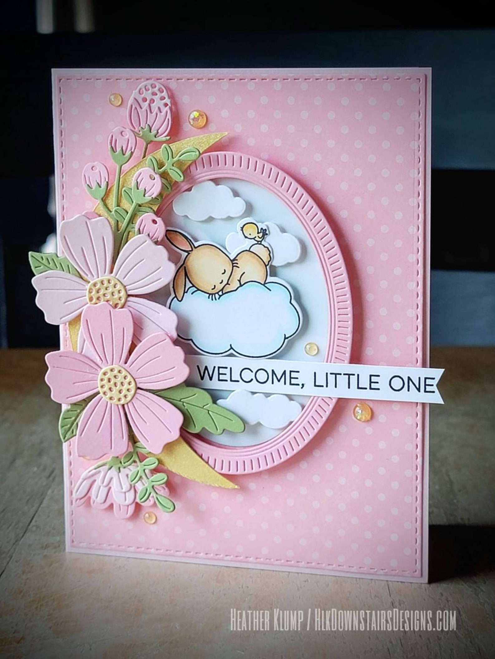 Floral Welcome Little One - Etsy