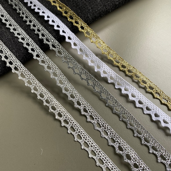 Silver Lace Trim - Etsy