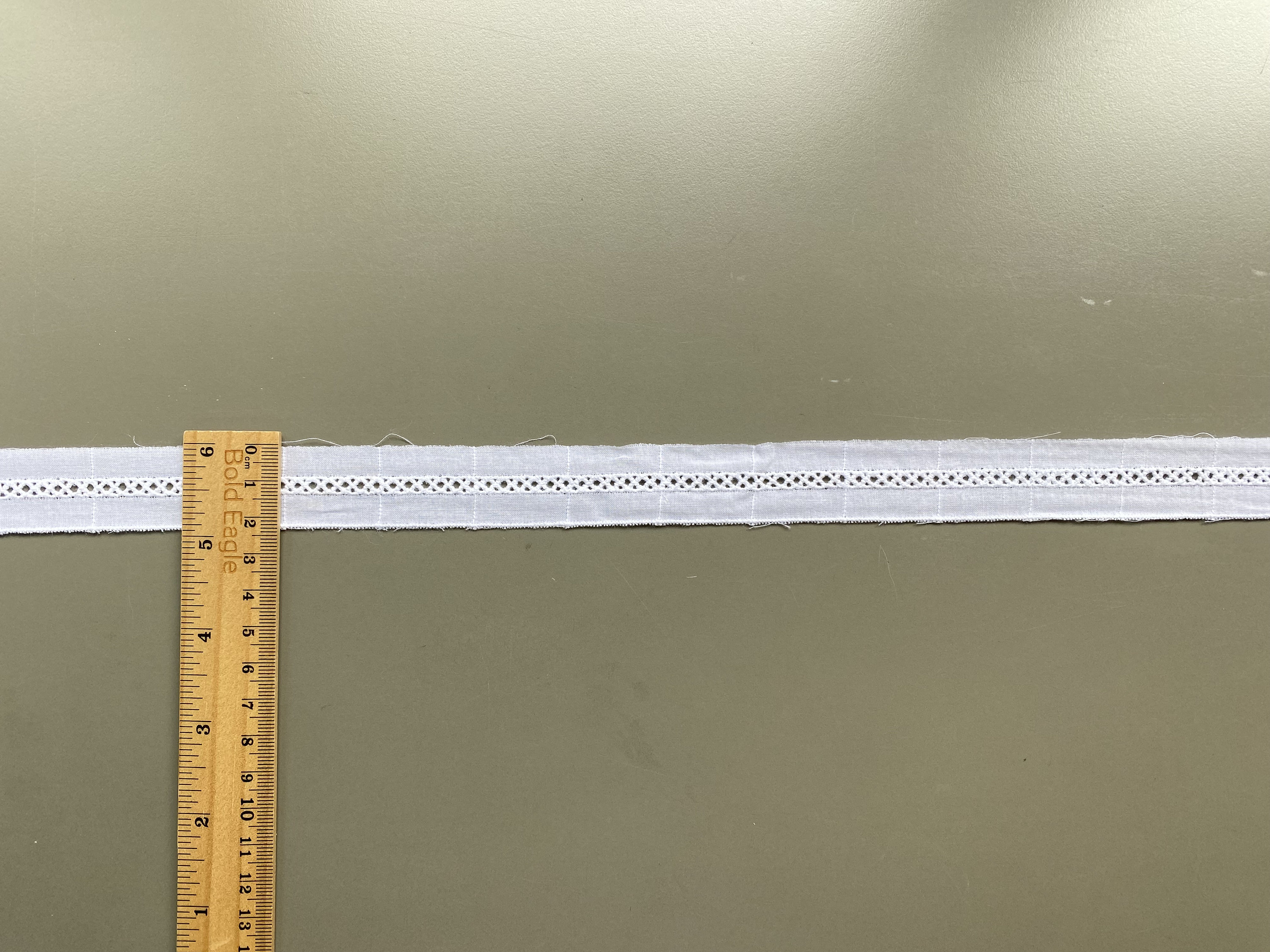 Criss-cross Faggoting Entredeux Cotton Lace Trim, 7/8 2.3cm Wide ...