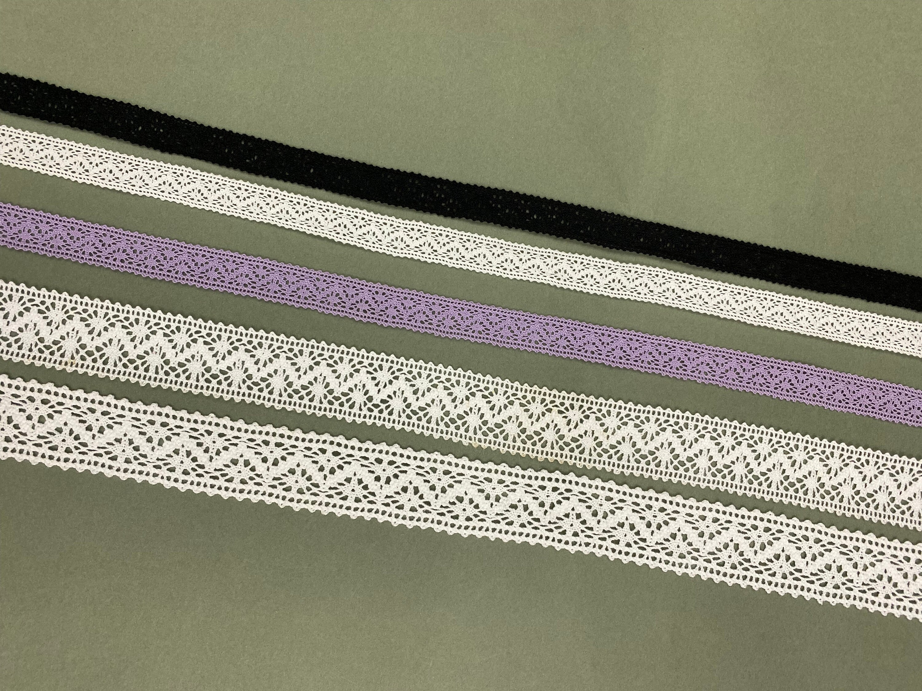 Delicate Zic Zac Cotton Cluny Crochet Lace Trim 3/4 1 - Etsy