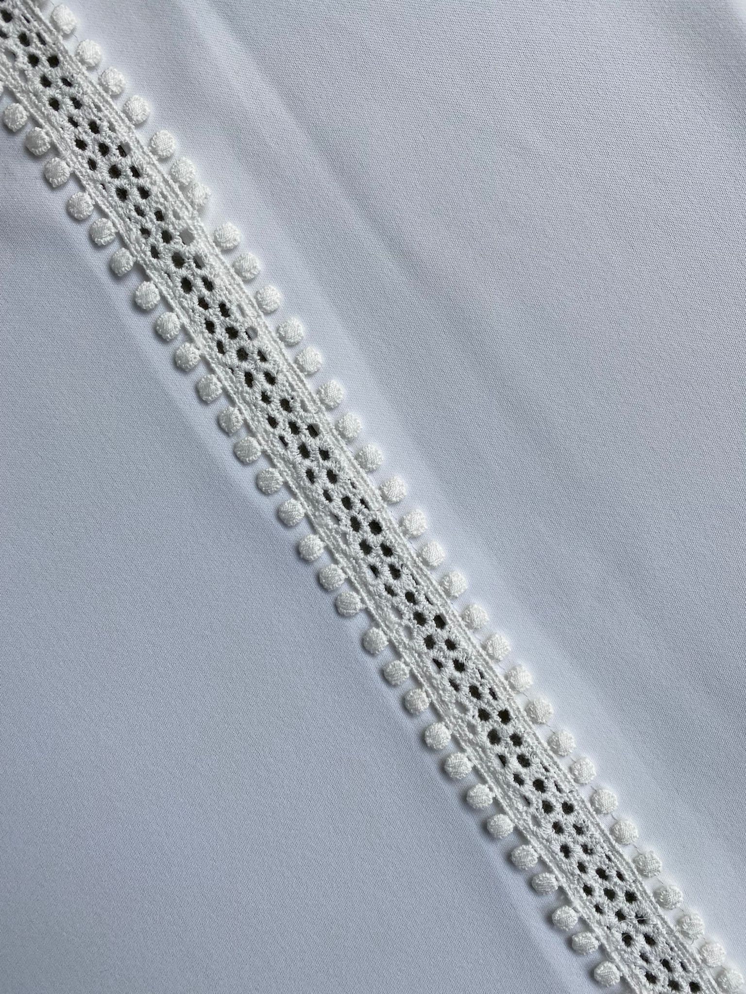 Circle Edge Cotton Venice Lace Trim, 1 1/8 Wide, Ivory, Guipure Lace ...