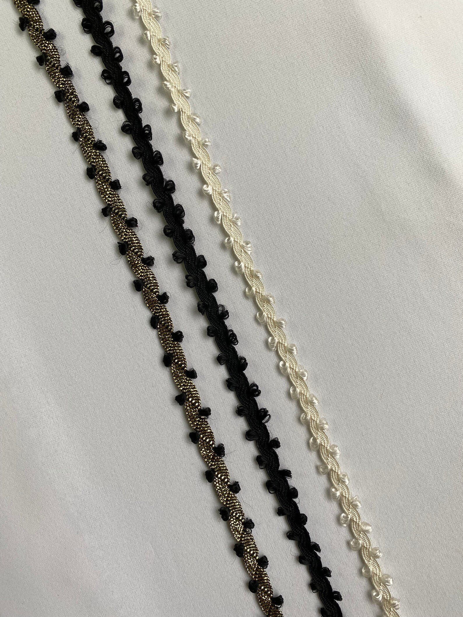 2 Yards Double Looped Edge Ric Rac Trim 3/8 0.9cm - Etsy