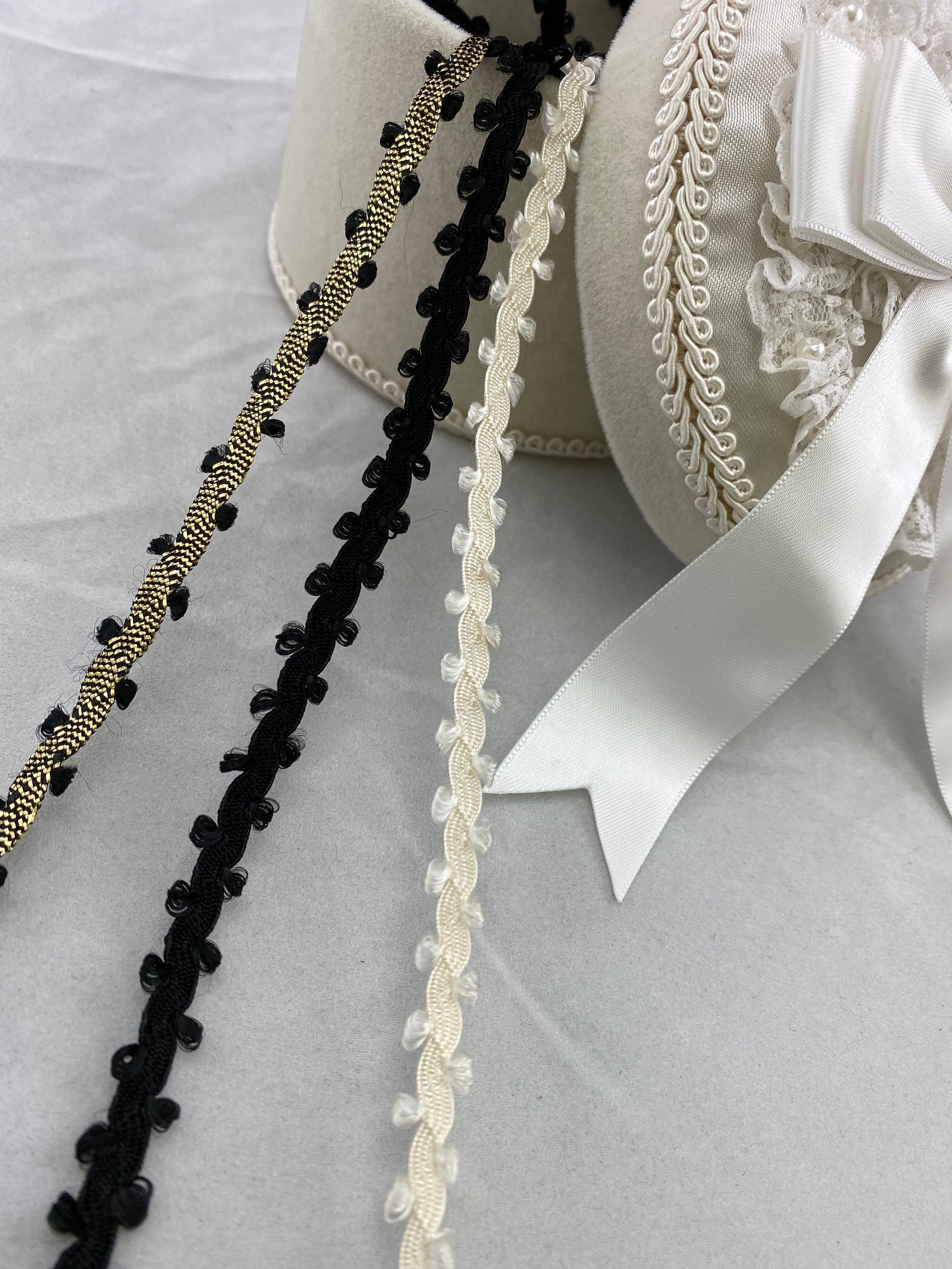 2 Yards Double Looped Edge Ric Rac Trim 3/8 0.9cm - Etsy