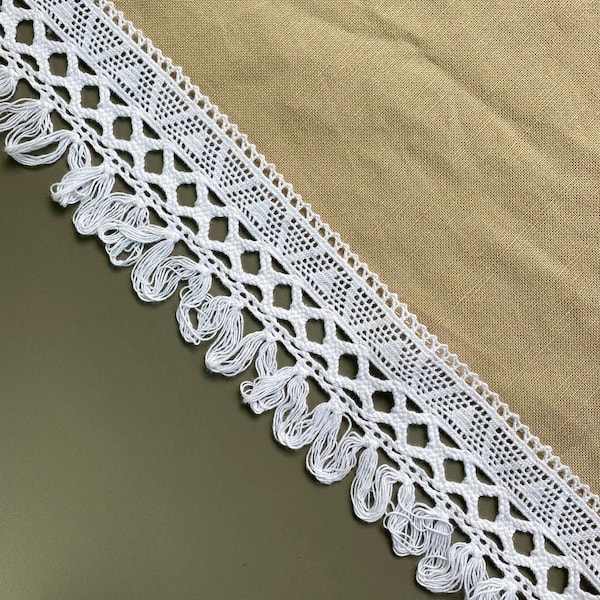 Crochet Lace Fringe - Etsy