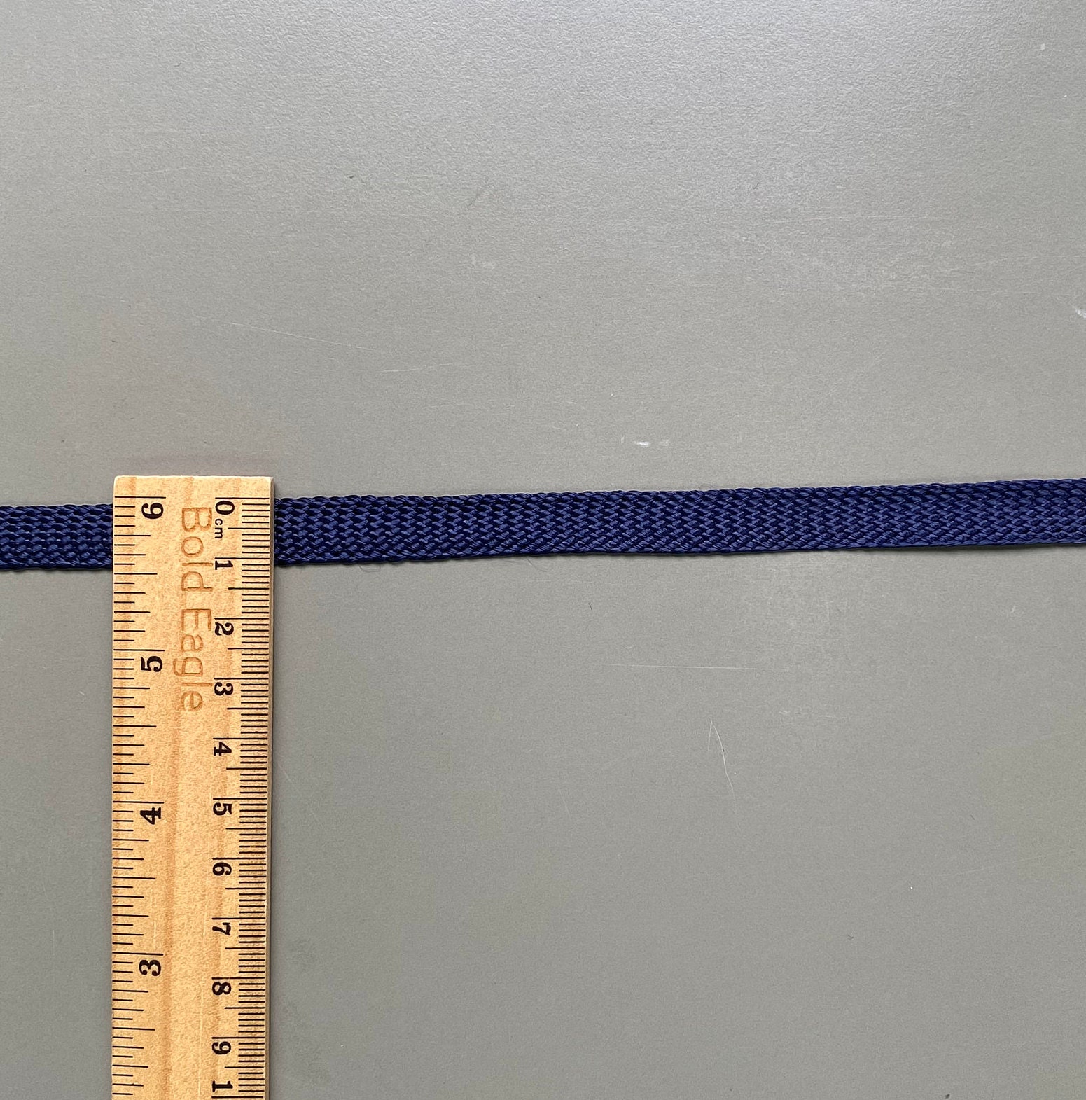 Flat Middy Braid Trim, 3/8" 1/2" 1cm 1.3cm Wide, Black, Navy Blue, Red ...