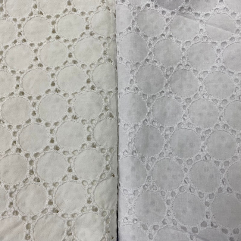 Cotton Eyelet Fabric - Etsy