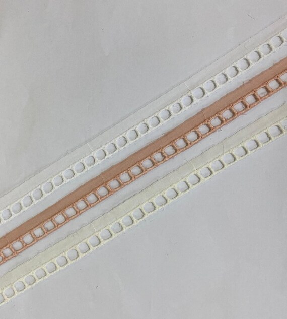 Fagoting Ladder Cotton Eyelet Lace Trim 5/8 Wide - Etsy