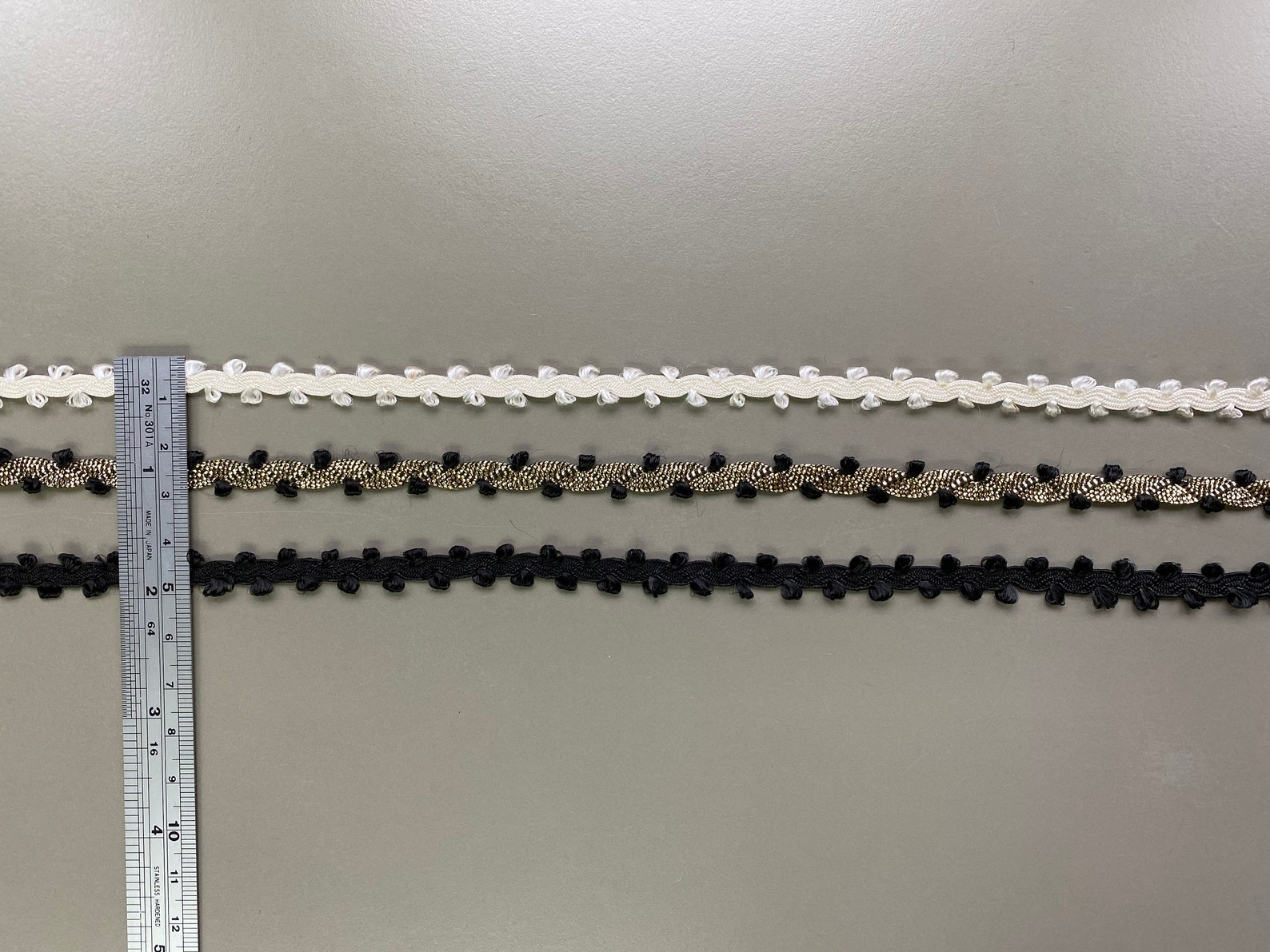 2 Yards Double Looped Edge Ric Rac Trim 3/8 0.9cm - Etsy