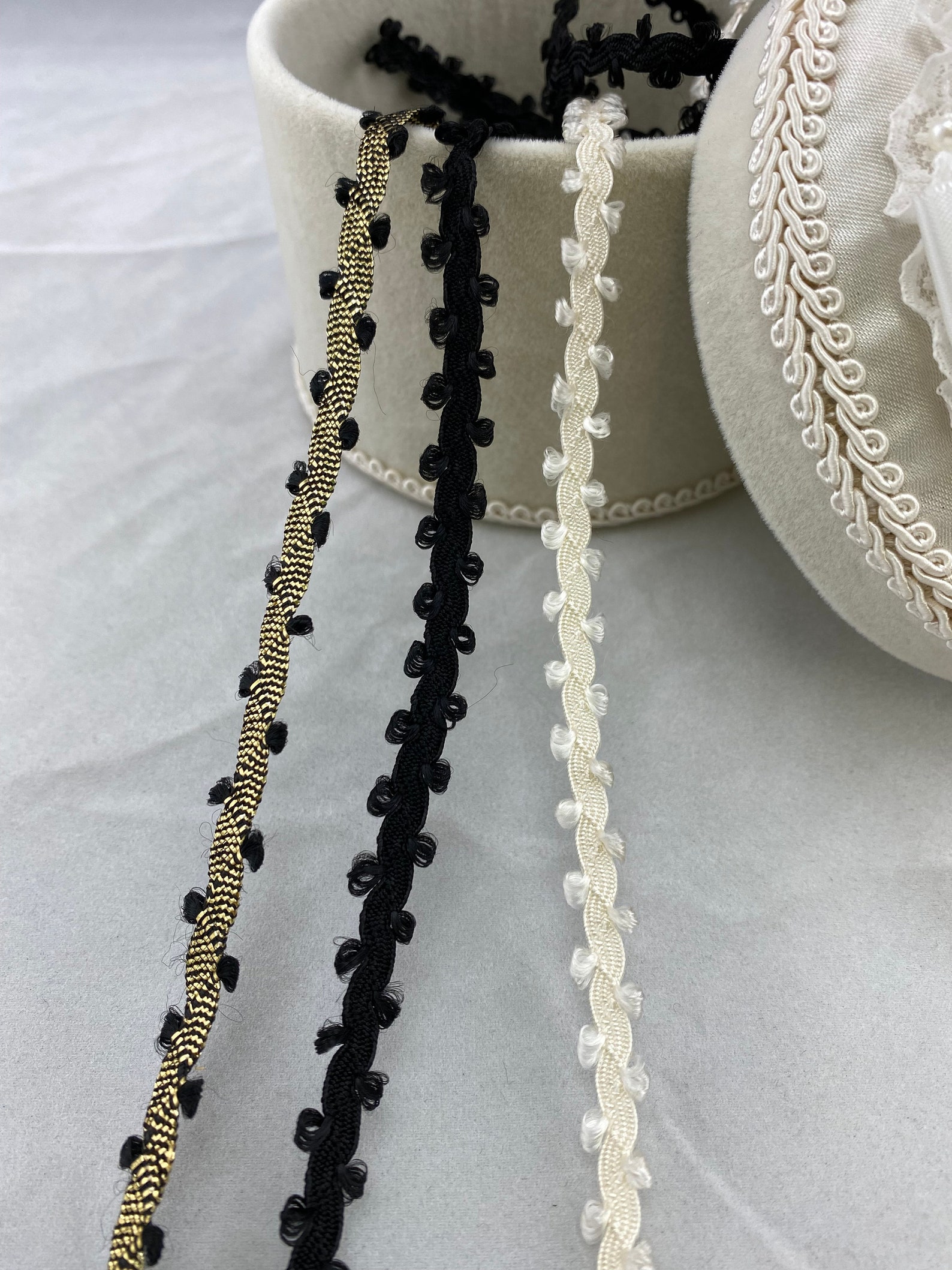 2 Yards Double Looped Edge Ric Rac Trim 3/8 0.9cm - Etsy