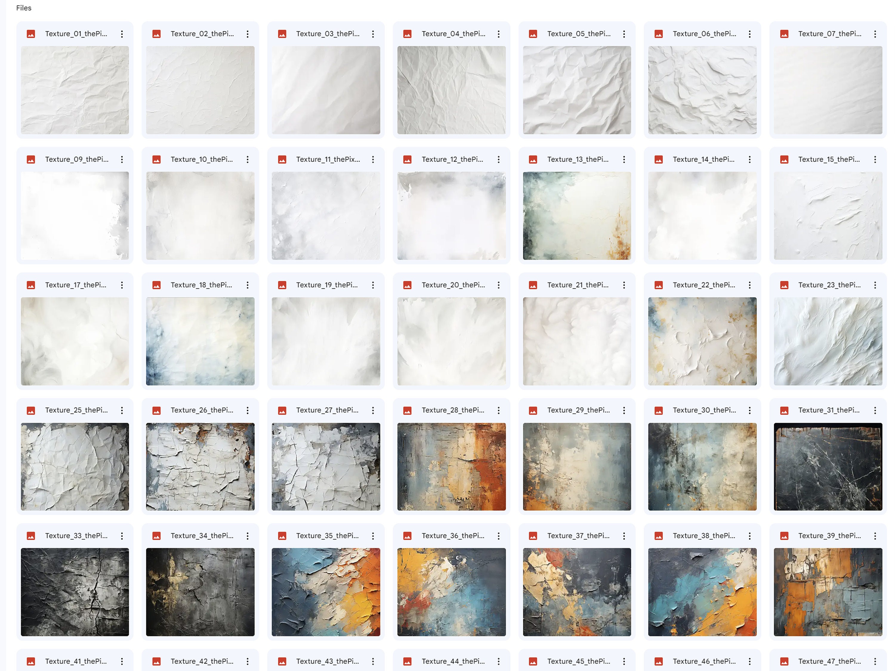 Textures Digital Paper Bundle Printable Scrapbooking - Etsy