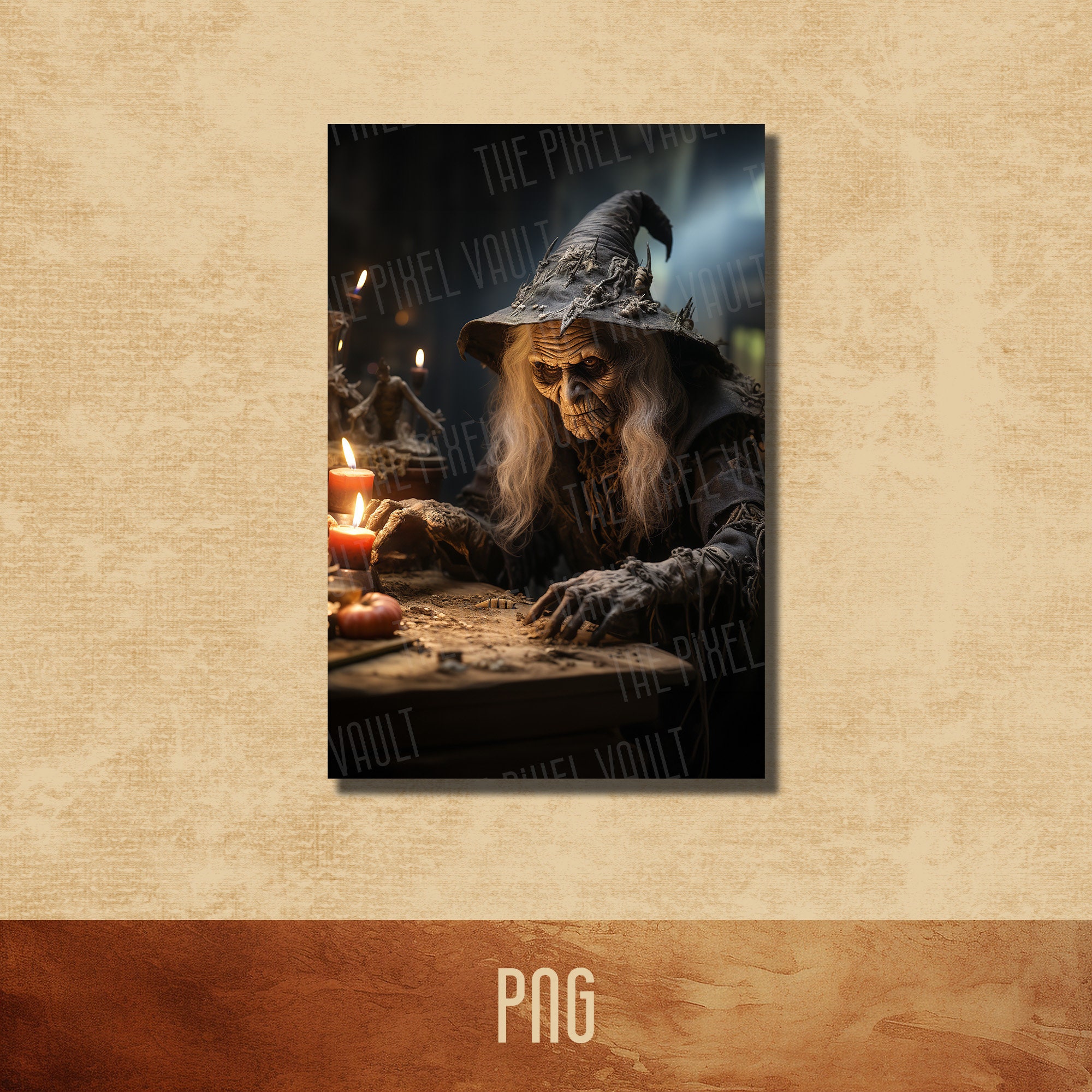Witch PNG 8x10 300 Dpi Digital Download - Etsy