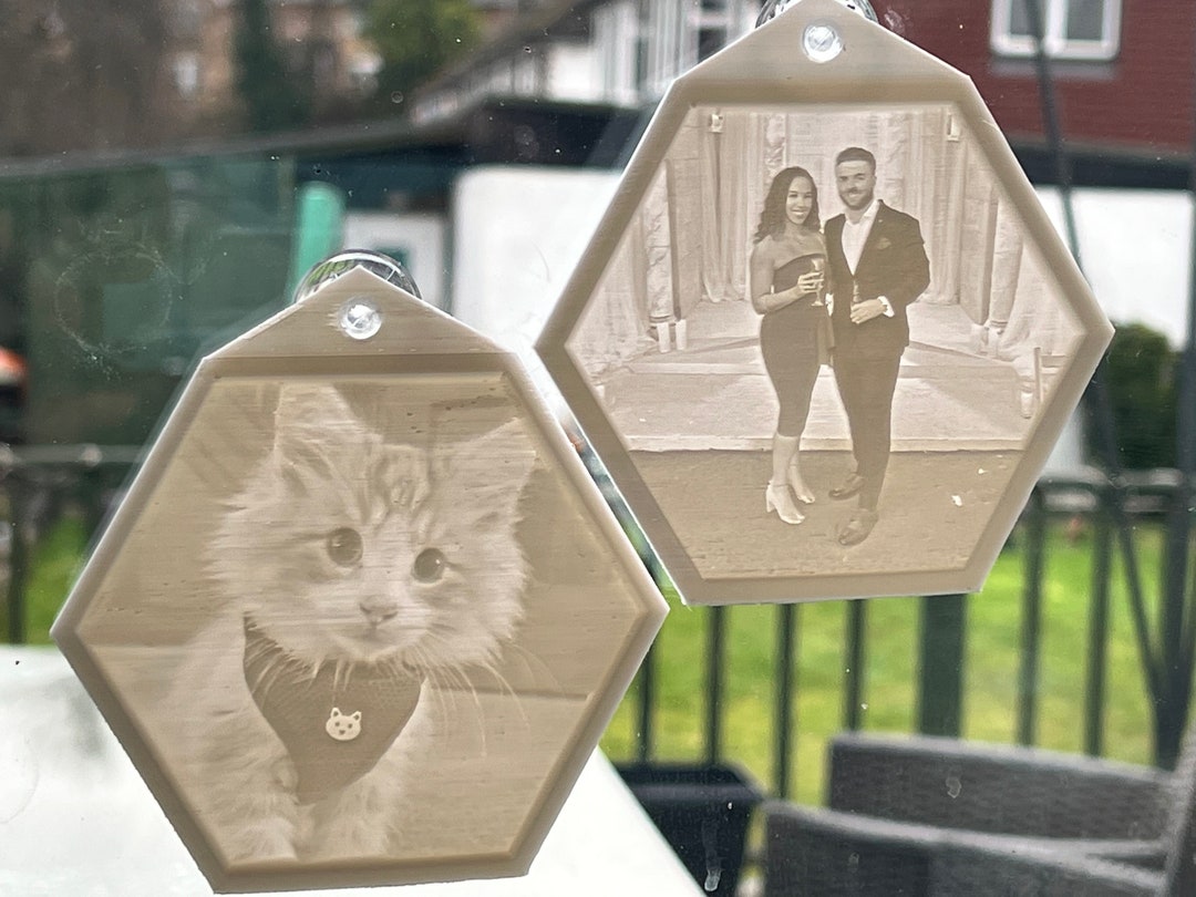 Custom Made 3d Printed Lithophane With Window Suction Cup Ideal Gift ...