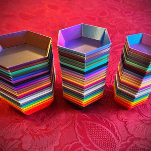 Hexagonal Board Game Gaming Trays Token Holders Stackable - Etsy