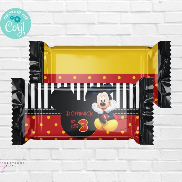 Mickey Mouse Candy - Etsy