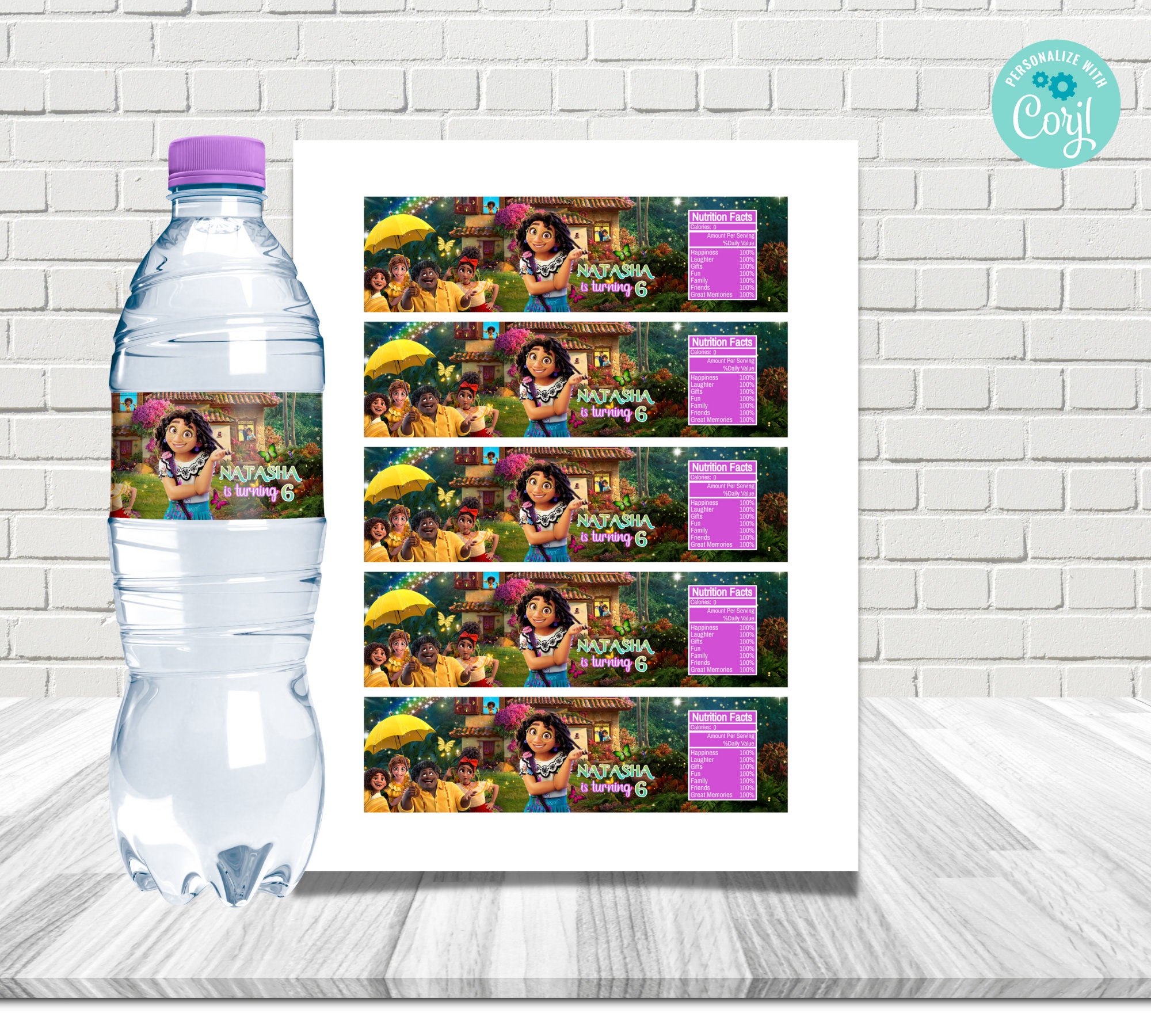 Encanto Chip Bag/encanto Water Bottle Label/encanto Caprisun Label ...