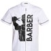 The Barber ,white Barber Smock by ERGOSTYL - Etsy