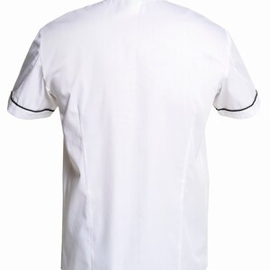 The Barber ,white Barber Smock by ERGOSTYL - Etsy