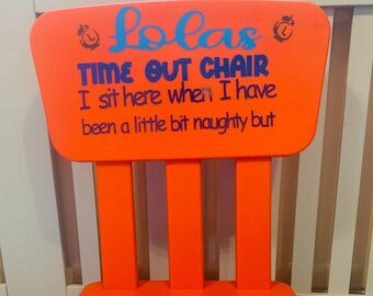 Time Out Chair - Etsy