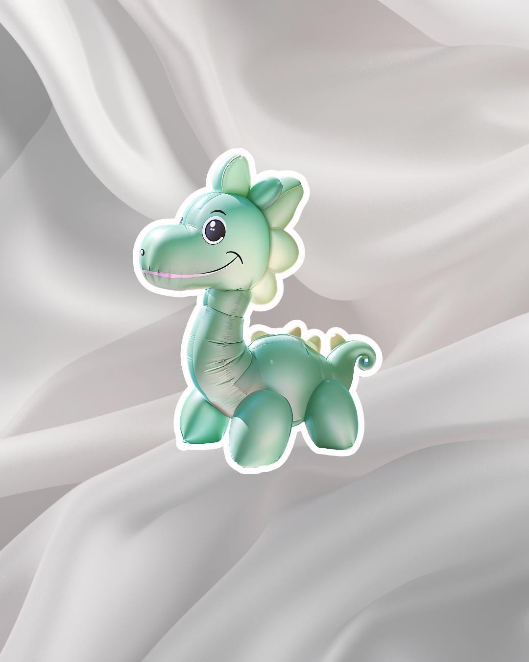 Cute Green Dinosaur Pool Floaty Stickers - Etsy