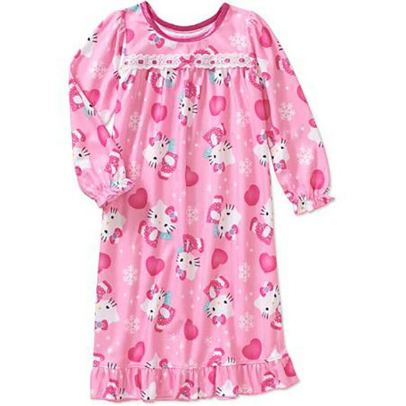 Pajama hello kitty girls' nightgown granny gown - Gem