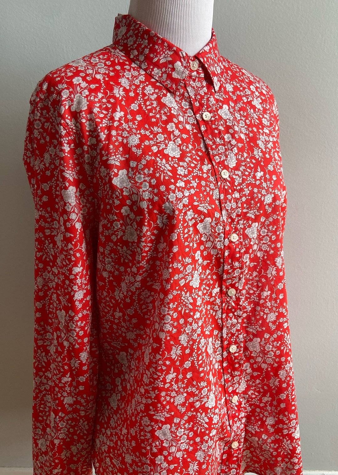 Classic liberty of London Floral Womens Shirt - Etsy