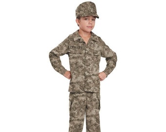 Youth Navy NWU Licensed 3pc Uniform Costume - Etsy