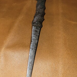 Hand Forged Athame Railroad Spike, Witches Needle, Wand - Etsy