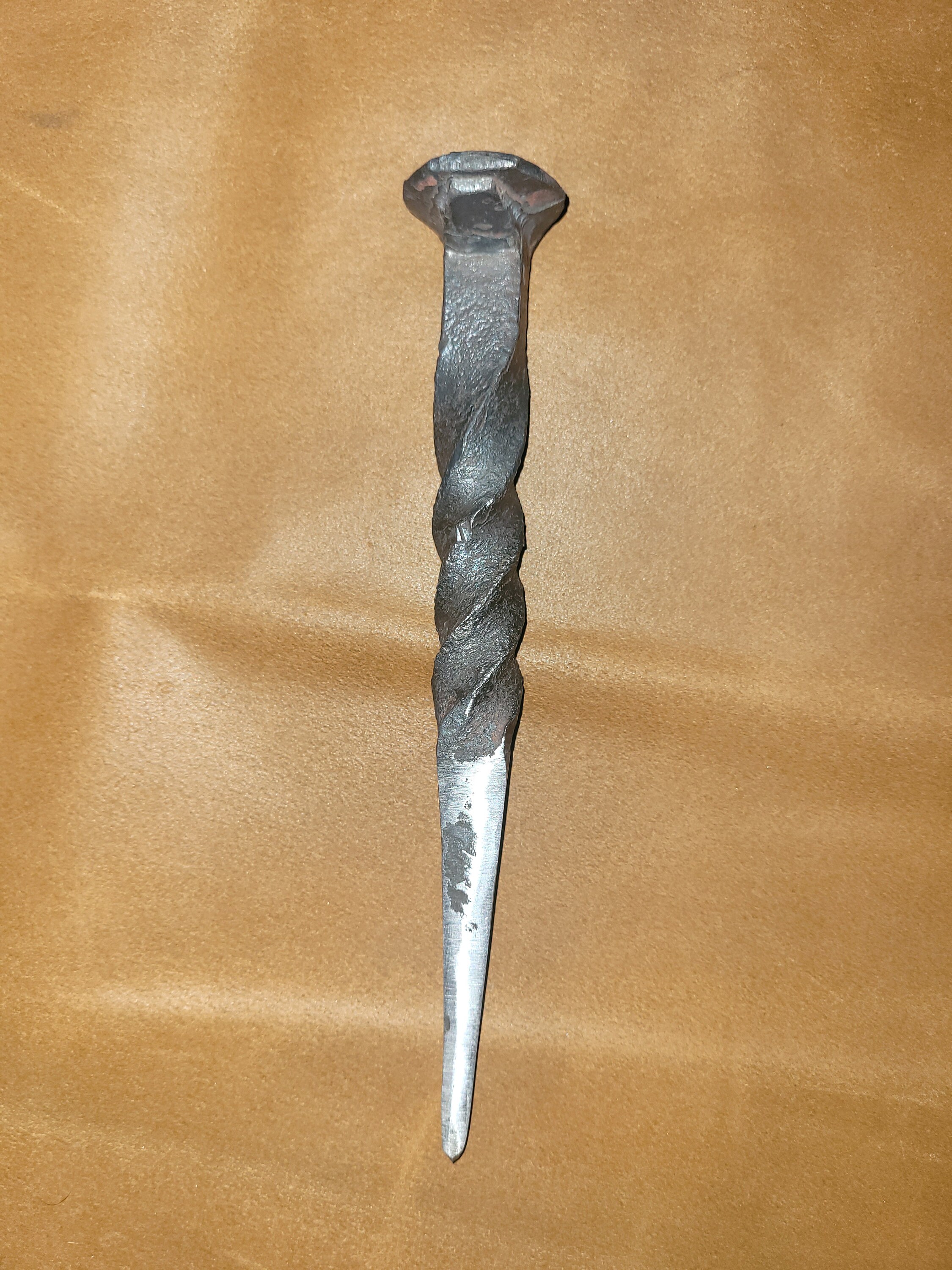 Hand Forged Athame Railroad Spike, Witches Needle, Wand - Etsy