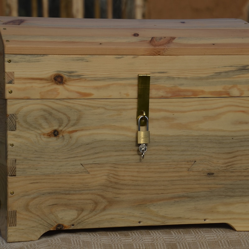 Rustic Wooden Chest - Etsy