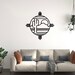 Metal Desert Scene Art With Moon and Cactus Minimal Western Home Decor ...