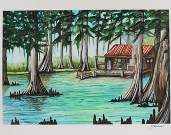 Everglades Landscape Painting - Etsy