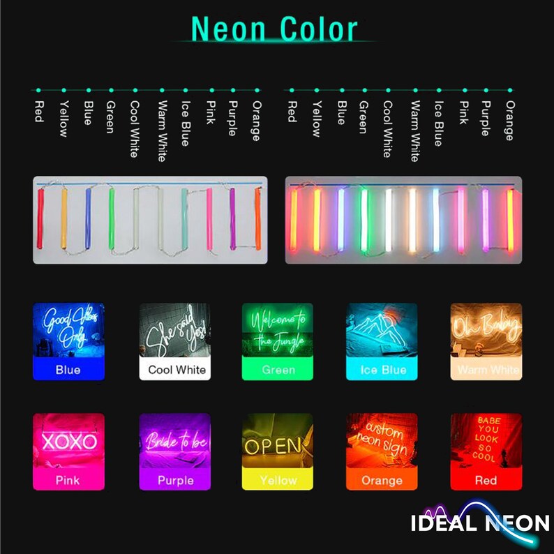 Neon Light Sign Led Neon Sign Neon Sign Art Neon Sign Bedroom Neon Sign ...