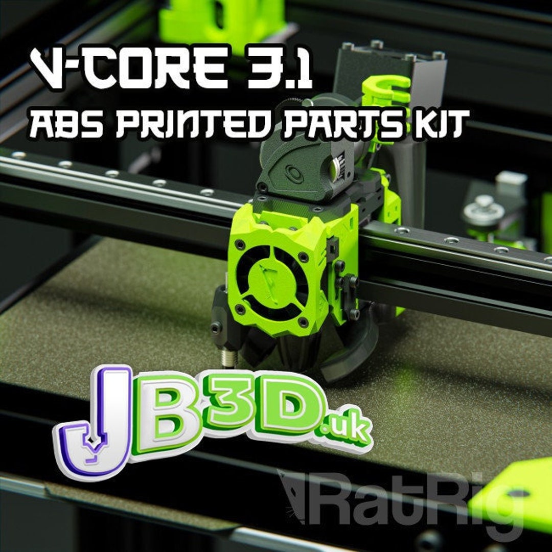 Rat Rig V-core-3.1 ABS 3D Printer Printed Parts Kit essentials - Etsy