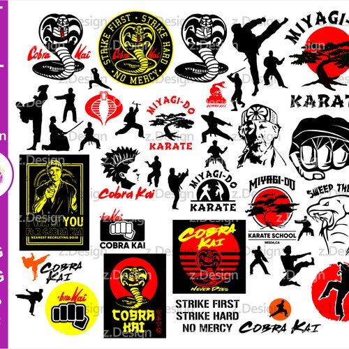 Miyagi Do Cobra Kai Karate Kid Svg Png Layered | Etsy