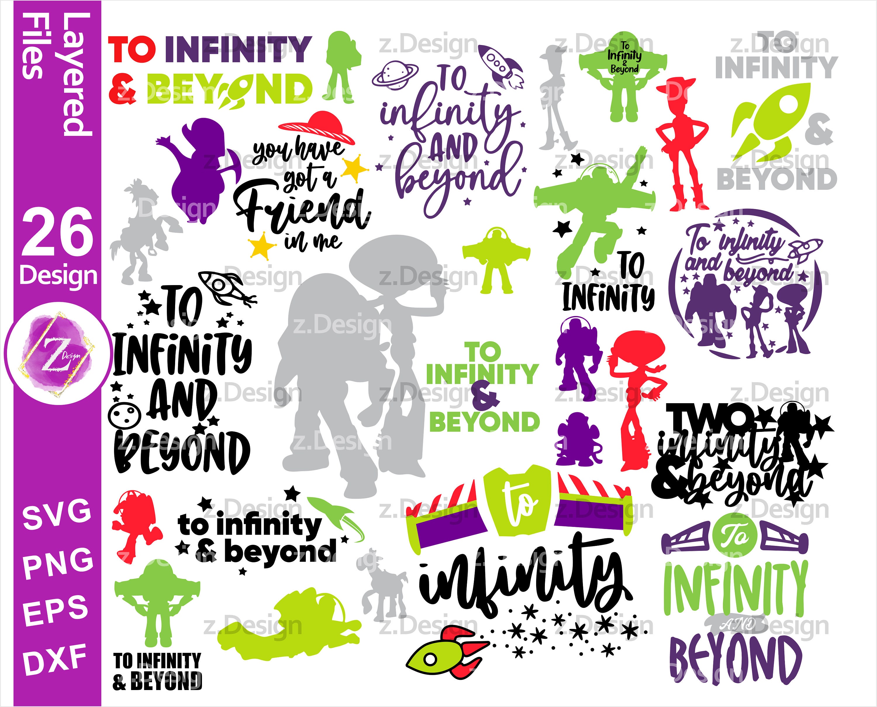 Svg en capas / cartoon svg / archivo cricut / pegatinas digitales ...