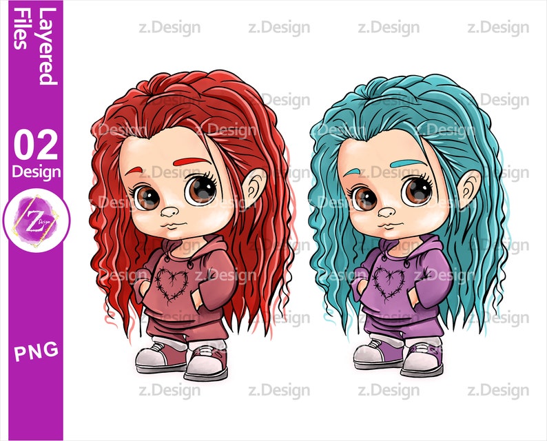 Baby Karol Red Hair G Png La Bichota Karol G PNG Cricut - Etsy