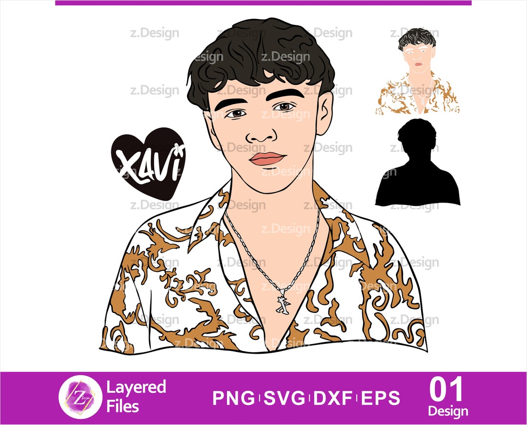 Xavi Valentin SVG and PNG, Xavi Svg, Spanish Valentines Day SVG, La ...