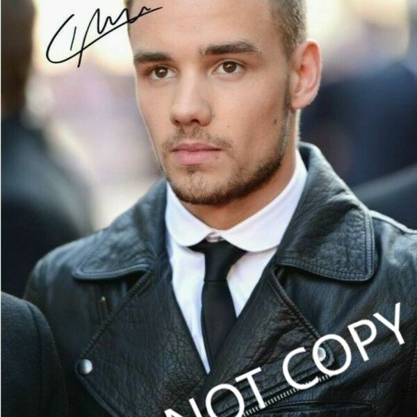 Liam Payne Autograph - Etsy