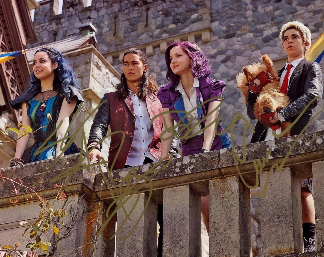 Disney Descendants Cast 8 X10 Autographed Hand Signed Photo - Etsy