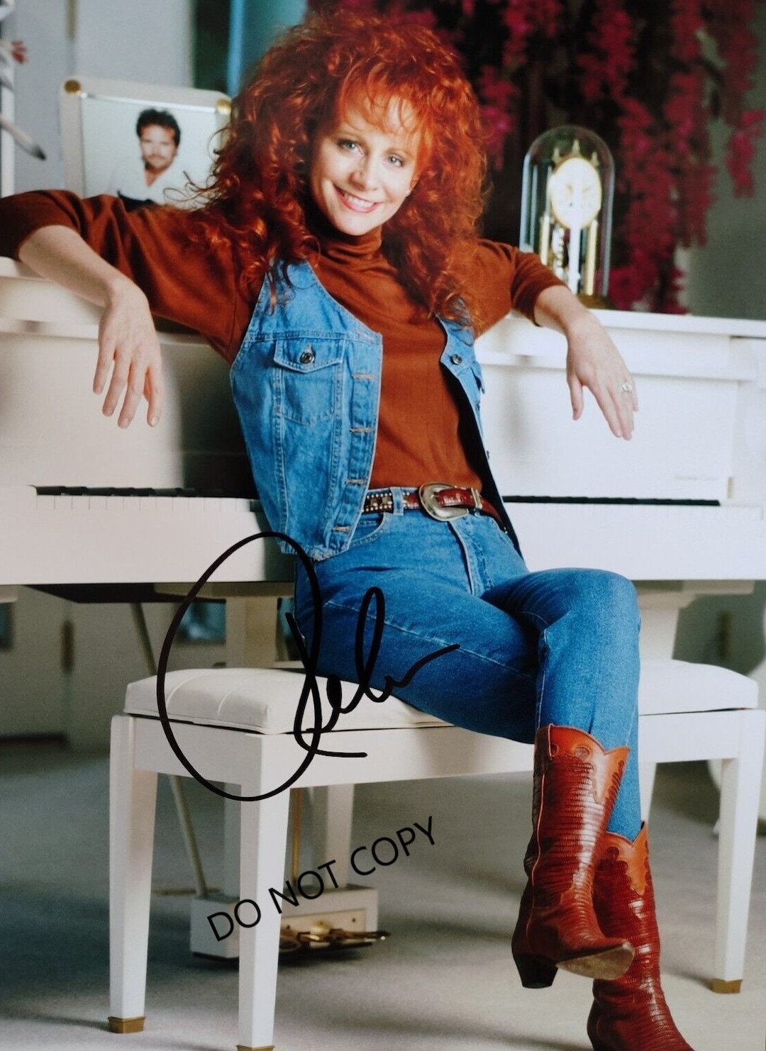 REBA MCENTIRE 8 X10 20x25 Cm Autographed Signed Photo - Etsy
