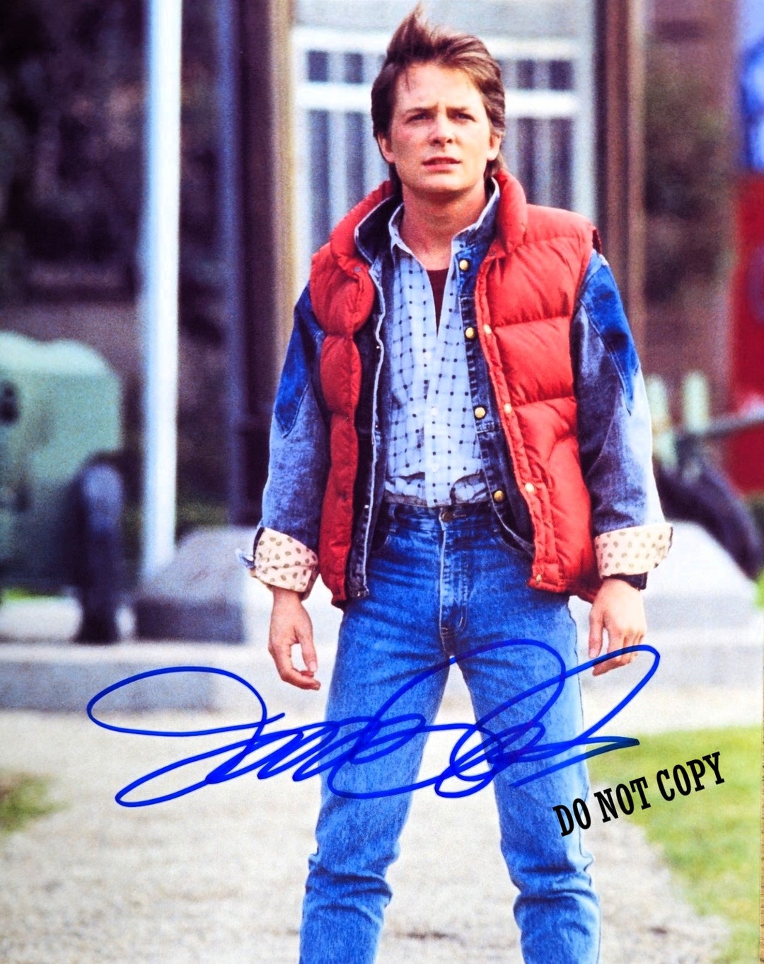 Michael J Fox Marty Mcfly Back to the Future 4 8 X10 20x25 Cm ...
