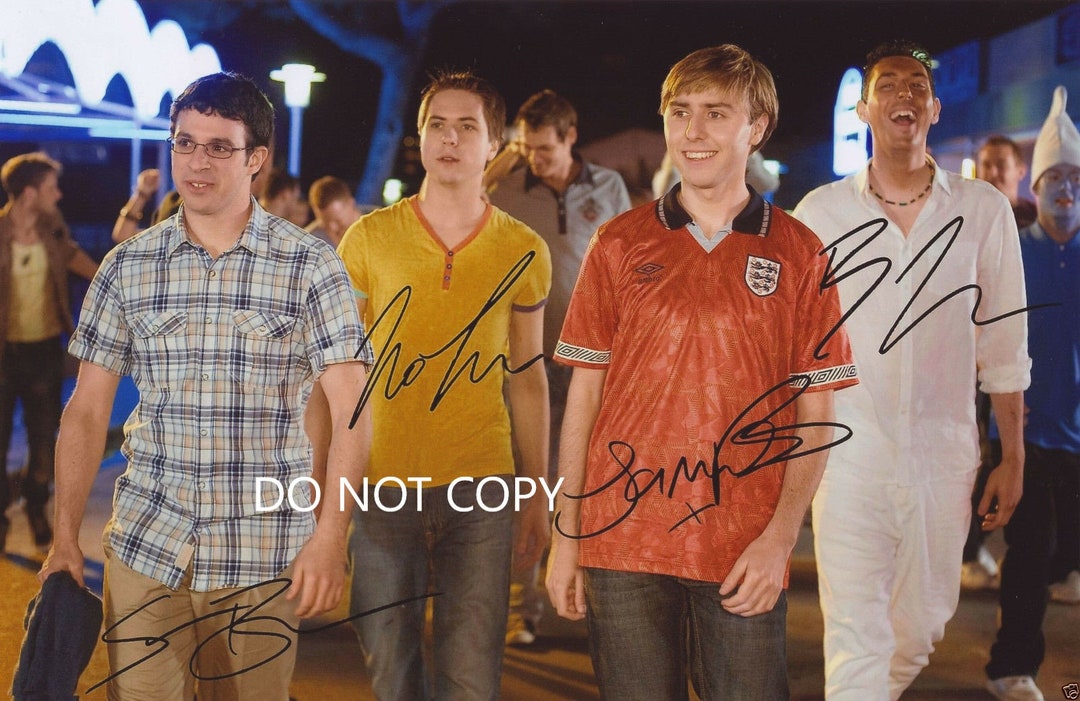 THE INBETWEENERS A4 Autographed Hand Signed Photo - Etsy